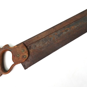 1800s Warranted Superior Back Saw Pat 1867 / Small Antique Disston Hand ...