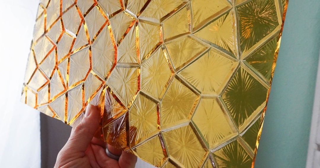 Choose a Single Pane of Textured Amber Glass / Window Replacement ...