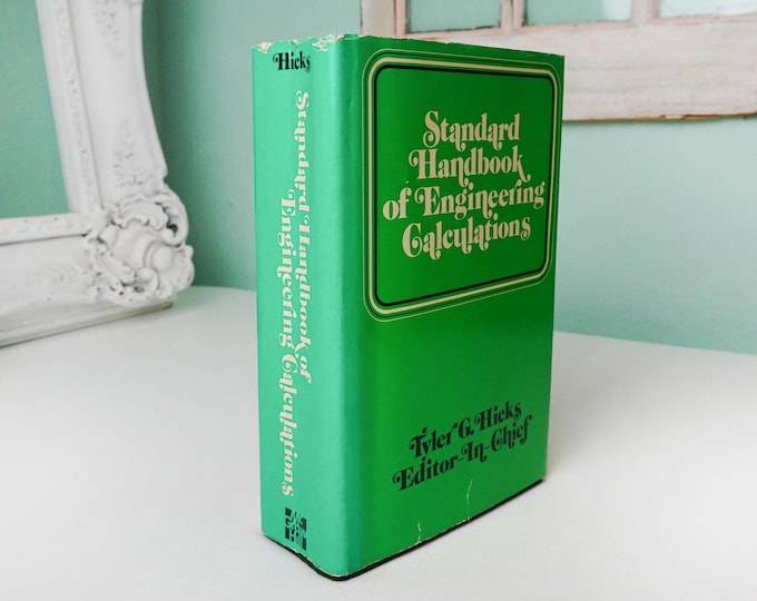 1972 Standard Handbook of Engineering Calculations Book / Science and ...