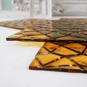 Choose a Single Pane of Textured Amber Glass / Window Replacement ...