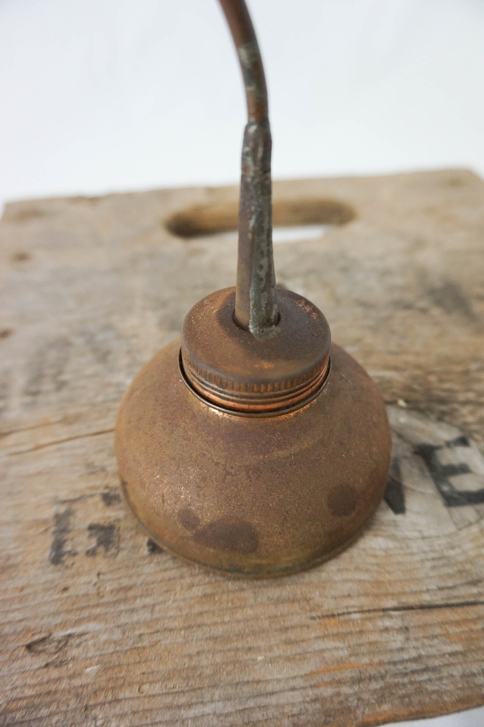 Rustic Oil Can / Vintage Hardware Mechanics Tool | Etsy