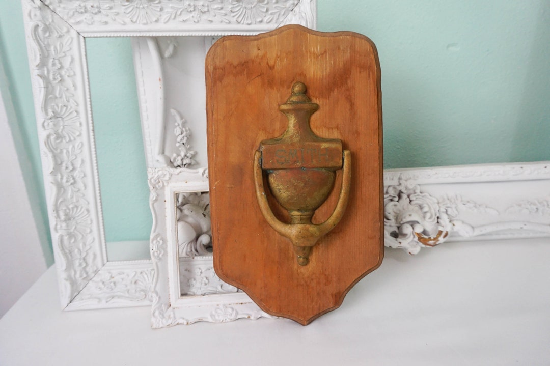 Solid Copper Door Knocker Traditional Style / Vintage Home Hardware ...