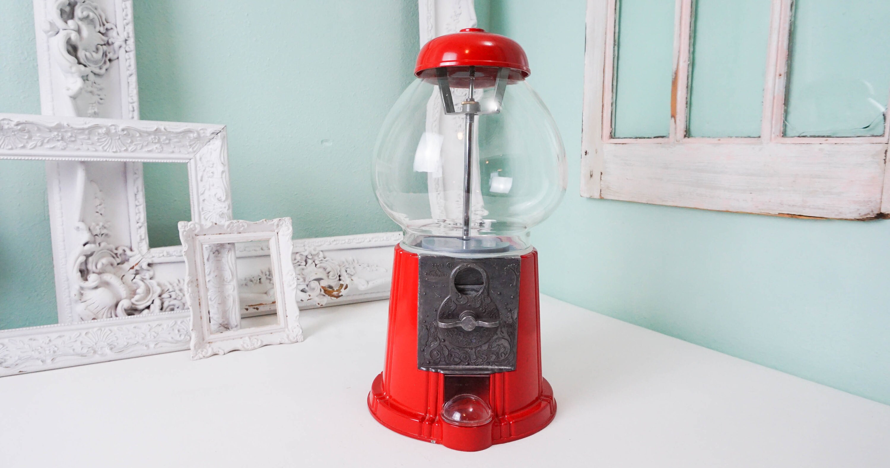 Vintage Carousel Gumball Machine