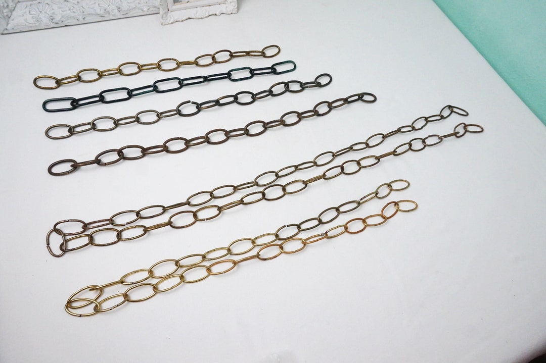 Choose a Piece of Vintage Lamp Chain / Various Lengths and Styles / DIY ...