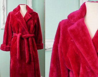 Pink Fluffy Bathrobe - Etsy