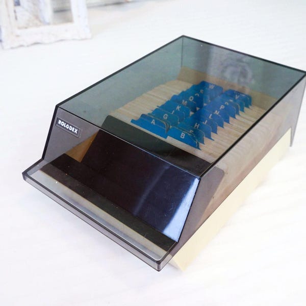 Large Rolodex - Etsy