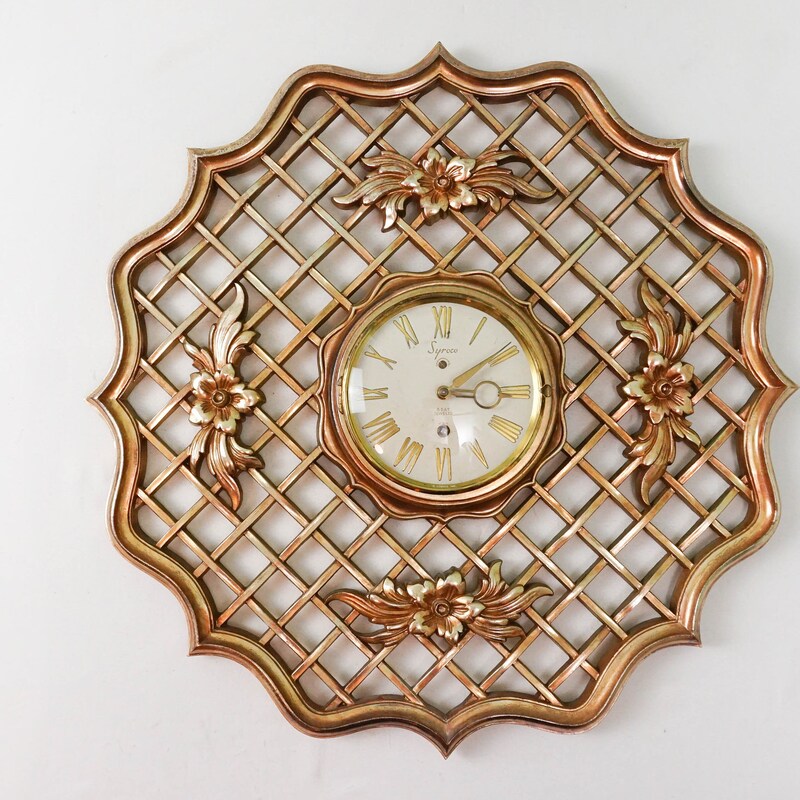 Mid Century Wall Clock - Etsy