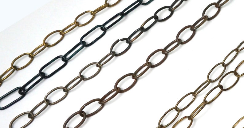 Choose a Piece of Vintage Lamp Chain / Various Lengths and - Etsy