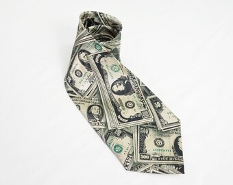 Money Necktie - Etsy