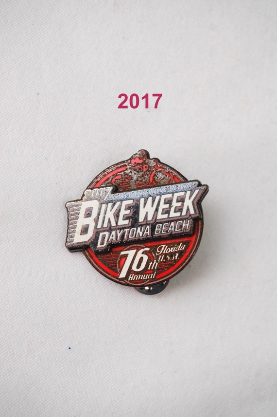 Official Bike Week Commemorative Pin / Daytona Beach … - Gem