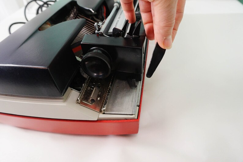 Red Sears Medalist Power 12 Electric Typewriter / Vintage 70s - Etsy