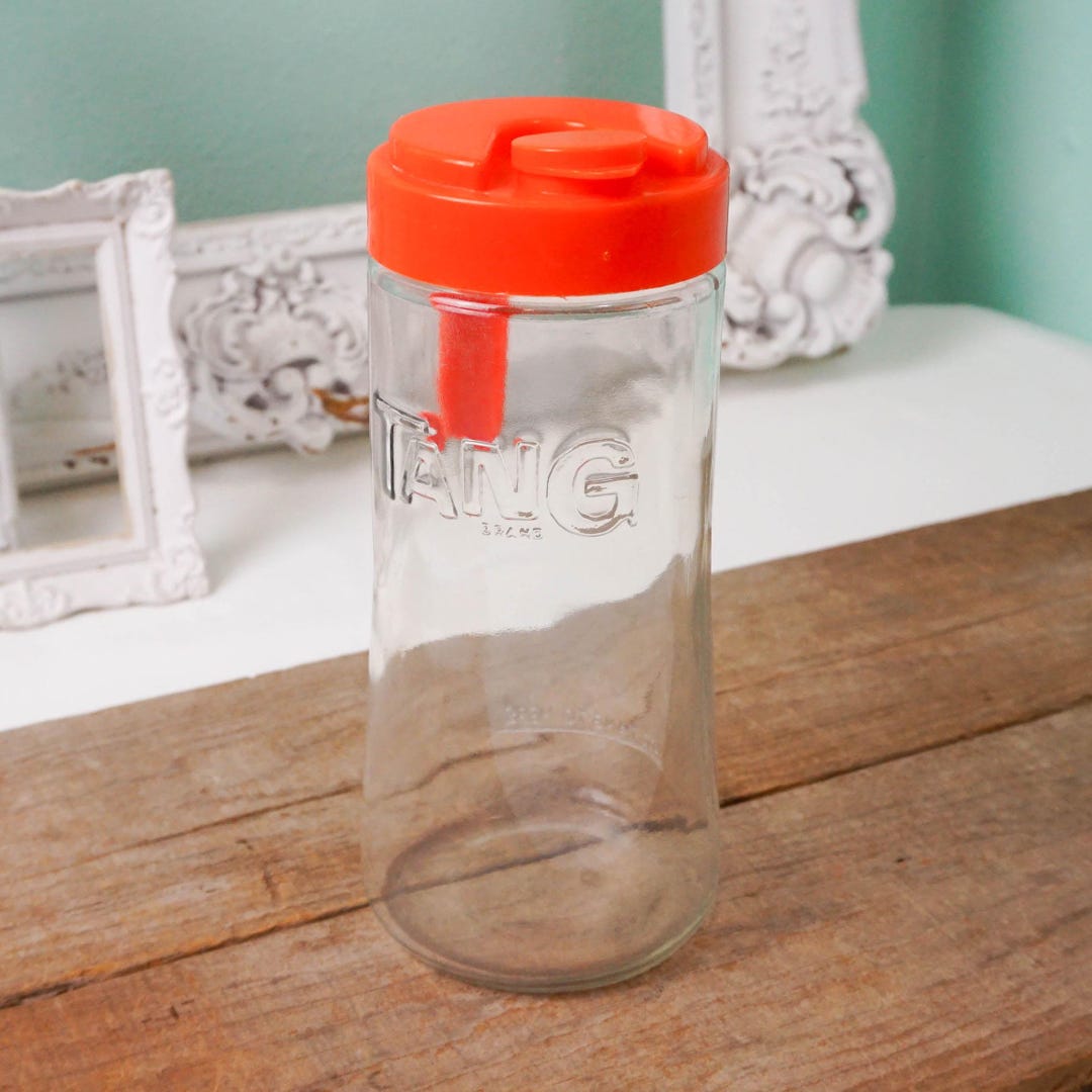 TANG Juice Pitcher With Bright Orange Lid / 60s 70s Breakfast Drink ...