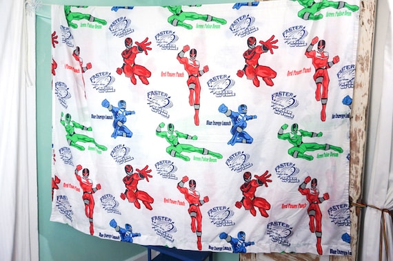 Power Ranger Twin Sheets