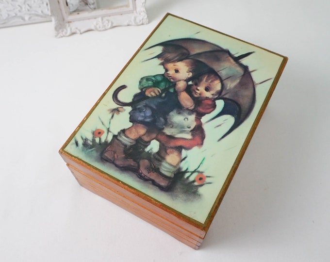 Vintage Sanyo Chadwick Miller singing in the Rain Wind up Music Box ...