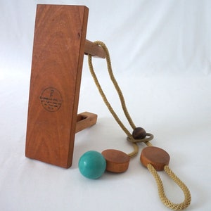 Wooden Puzzle Toy / Vintage Lumberjack Toy - Etsy