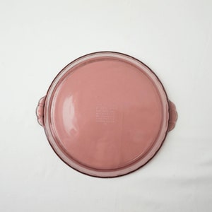 Vintage Pyrex Cranberry Purple Pie Plate / 70s Kitchen Serving Glass - Etsy