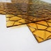 Choose a Single Pane of Textured Amber Glass / Window - Etsy
