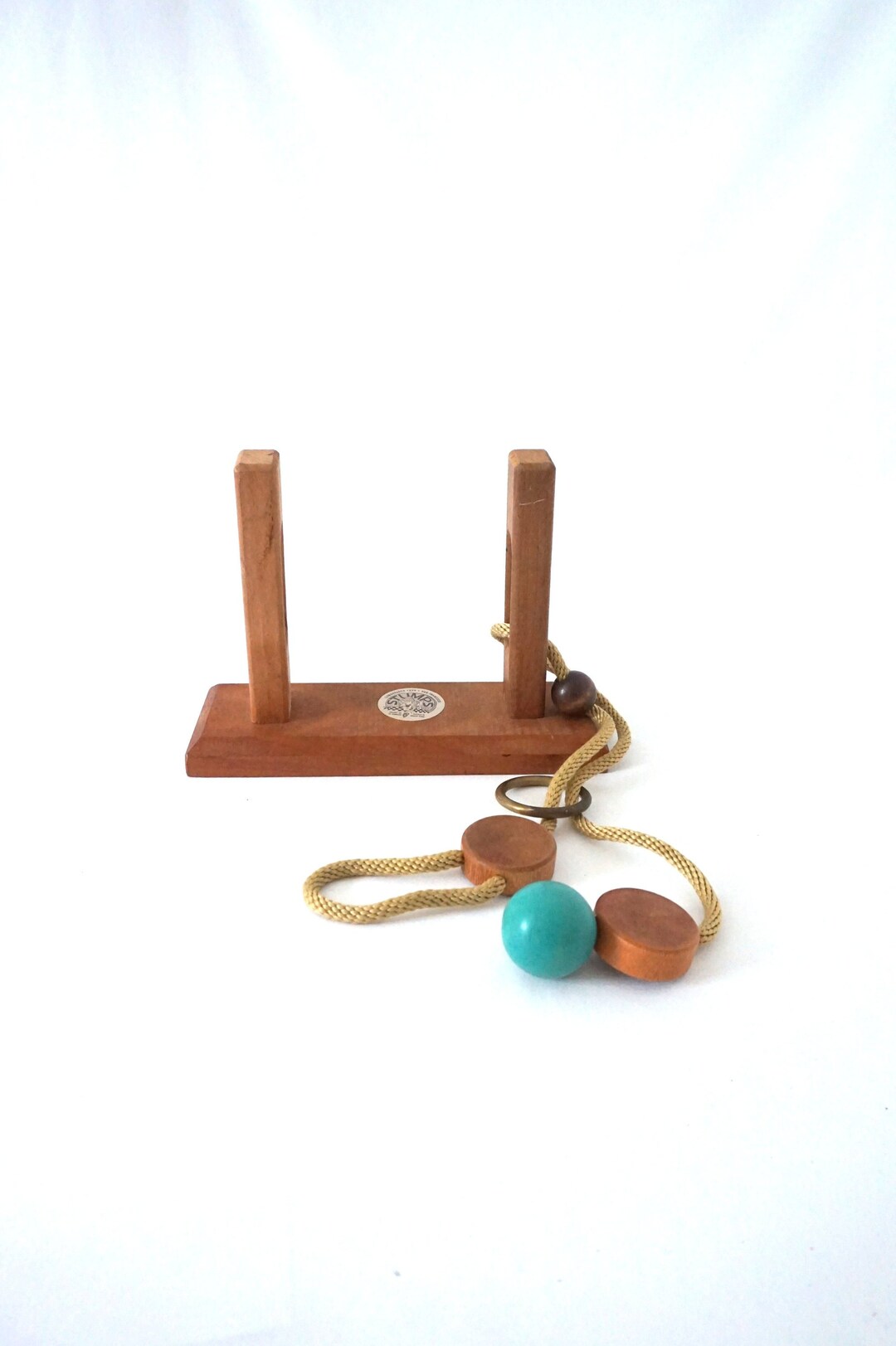 Wooden Puzzle Toy / Vintage Lumberjack Toy - Etsy