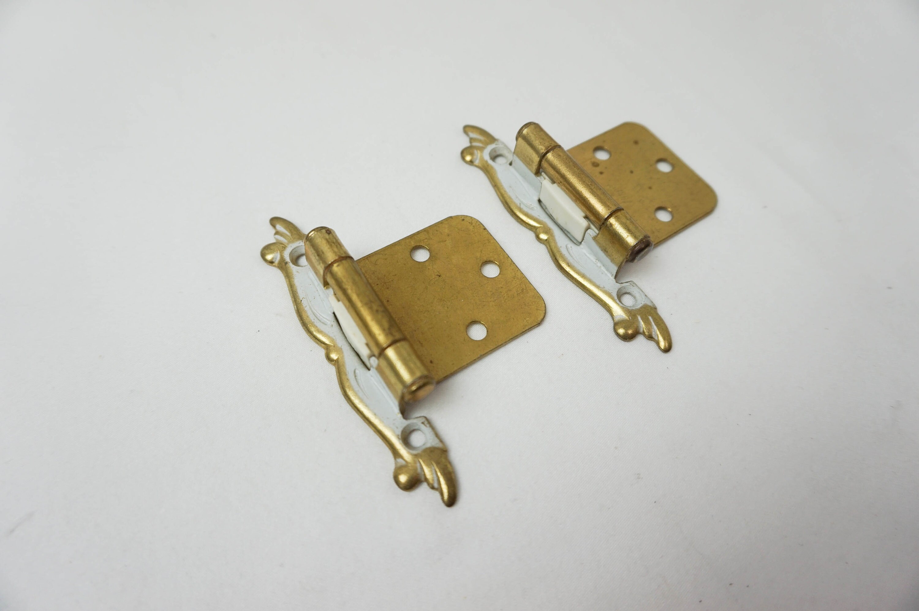 Pair of TWO 2 French Provincial Decorative Cabinet Hinges / | Etsy