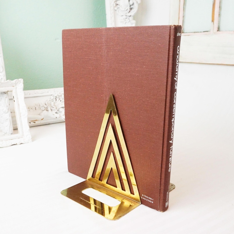Brass Bookends - Etsy