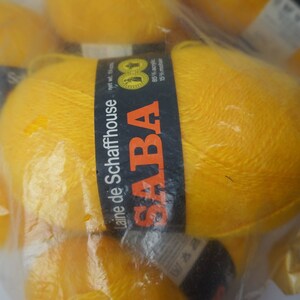 10 Skeins Mohair Wool Yarn / Made in Switzerland / Schaffhausen Vintage ...