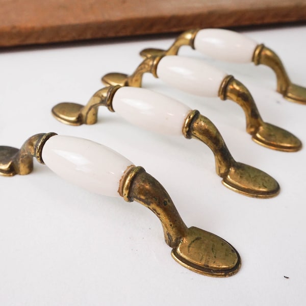 Porcelain Drawer Pulls - Etsy