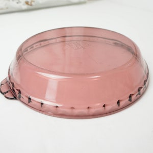 Vintage Pyrex Cranberry Purple Pie Plate / 70s Kitchen Serving Glass - Etsy