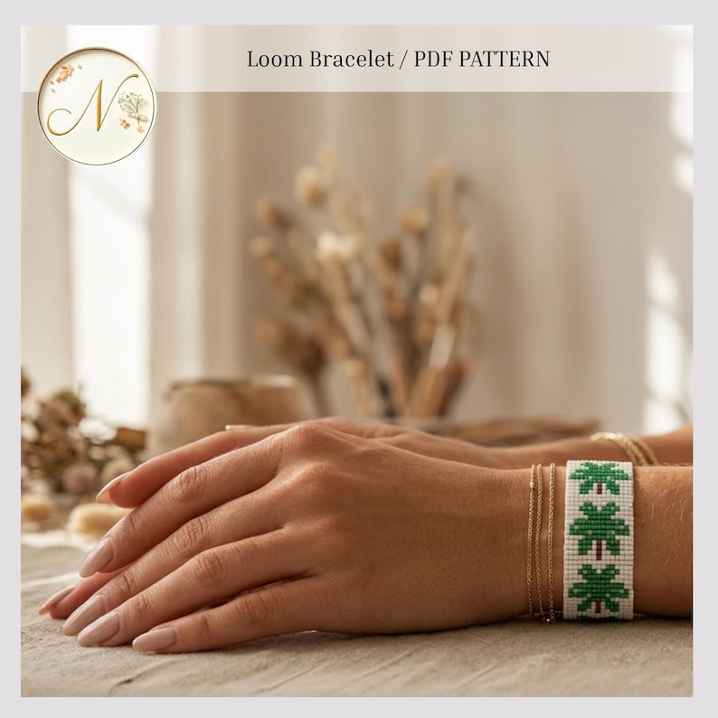 Tree Loom Bracelet Pattern | PDF Beading Tutorial (digital Download) - Etsy
