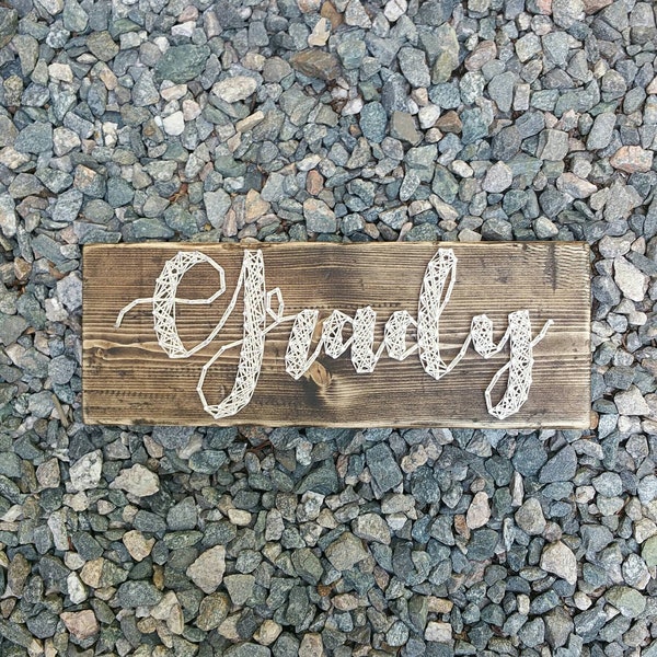 Name String Art - Etsy
