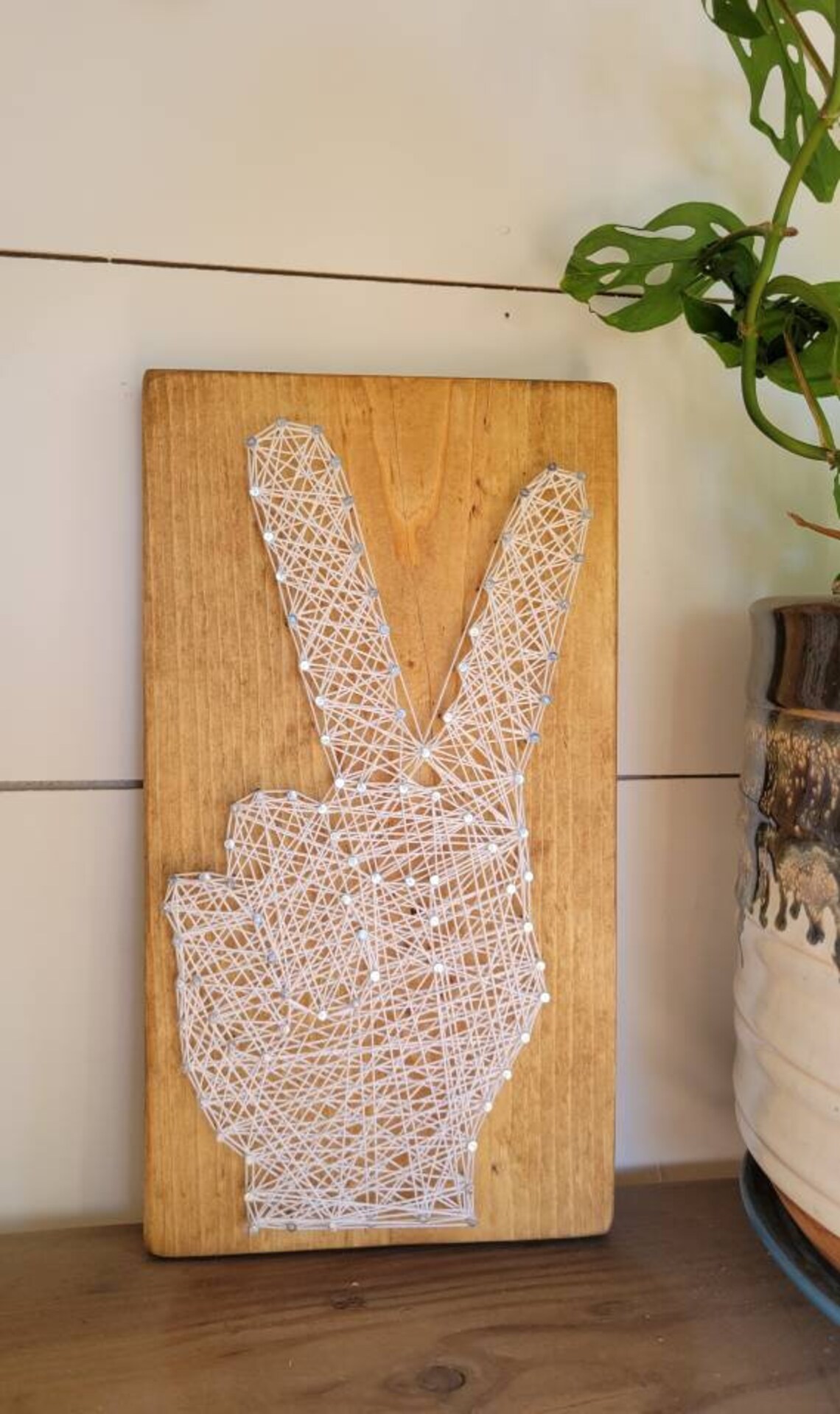 Peace Sign String Art - Etsy