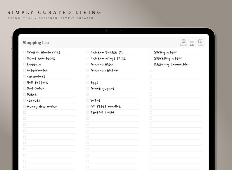 2024 Digital Weekly Meal Planner September-december Fully Linkable ...