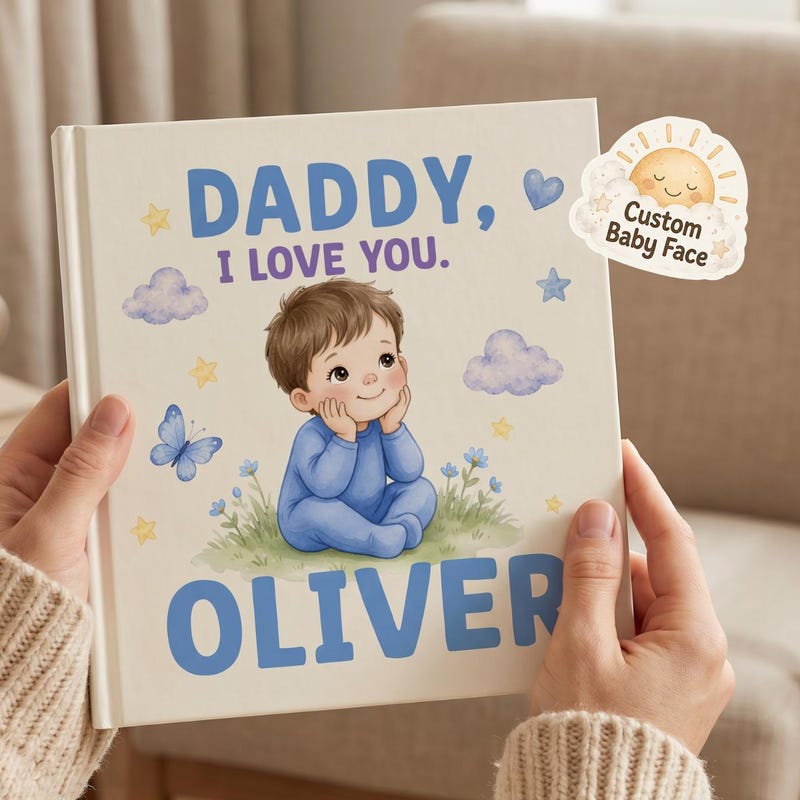 Custom Dad Story Book - Etsy