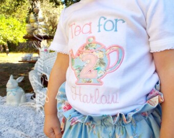 Tea Party Shirt | Etsy