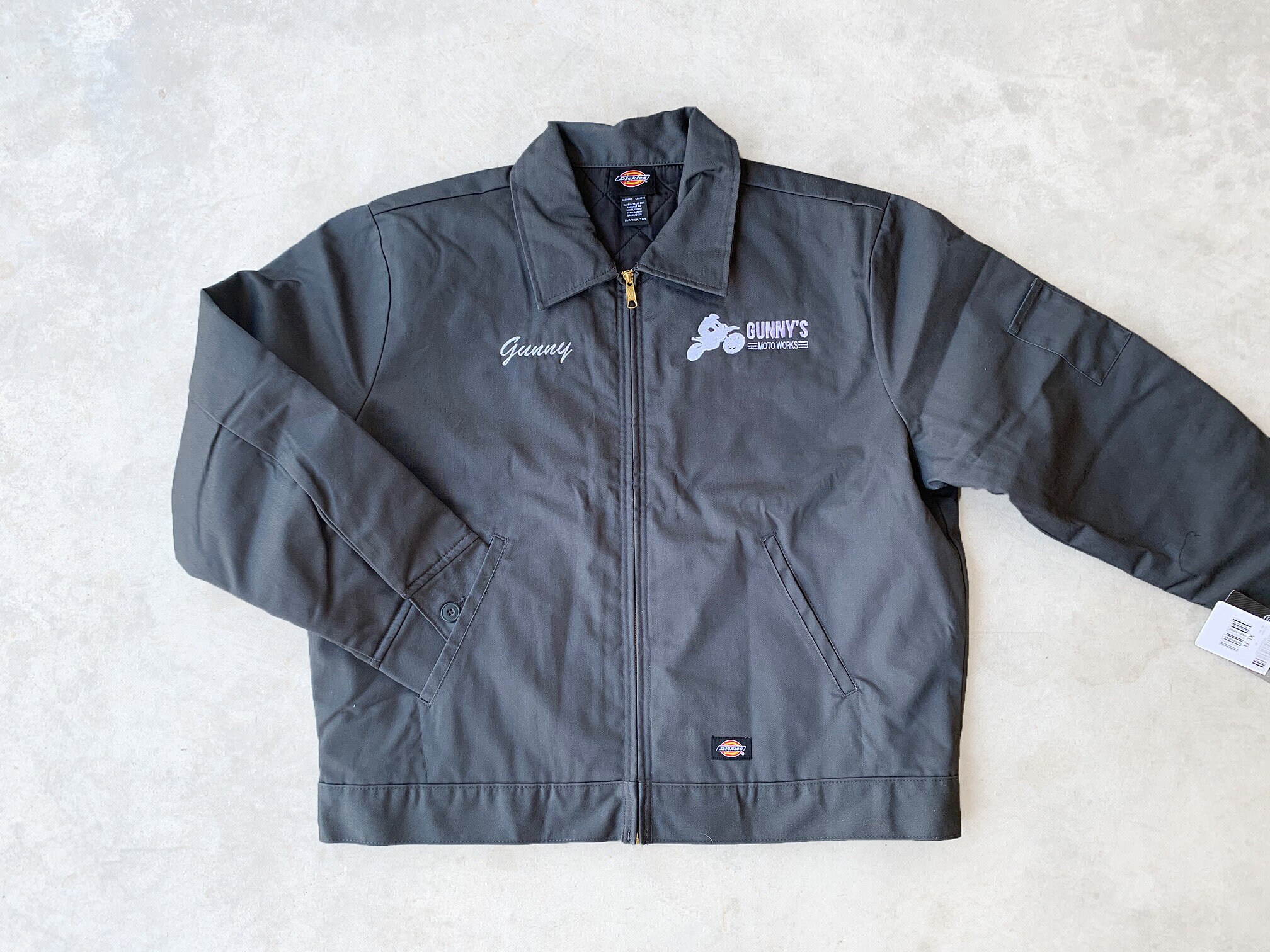 Embroidered Work Jacket Logo Personalized Custom Design | Etsy