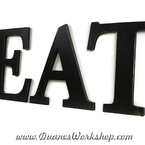 EAT Sign Wall Hanging Wooden Eat Sign Kitchen Sign Wooden - Etsy