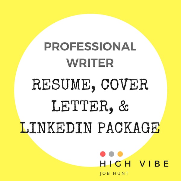 Cover Letter Business Card Resume - Etsy