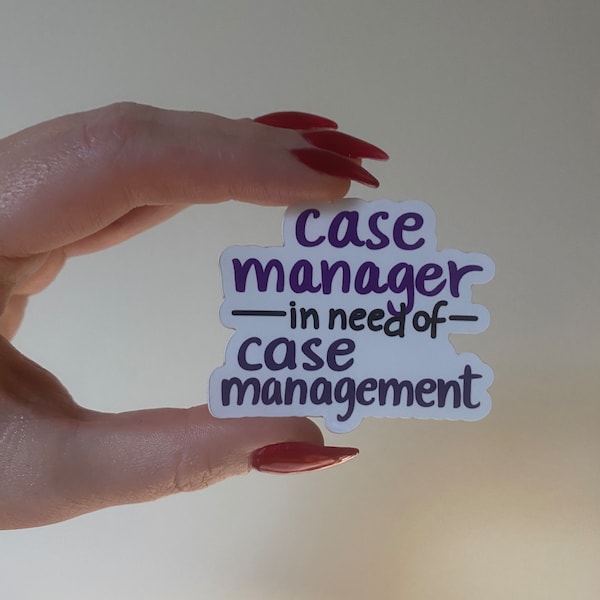 Funny Case Manager - Etsy