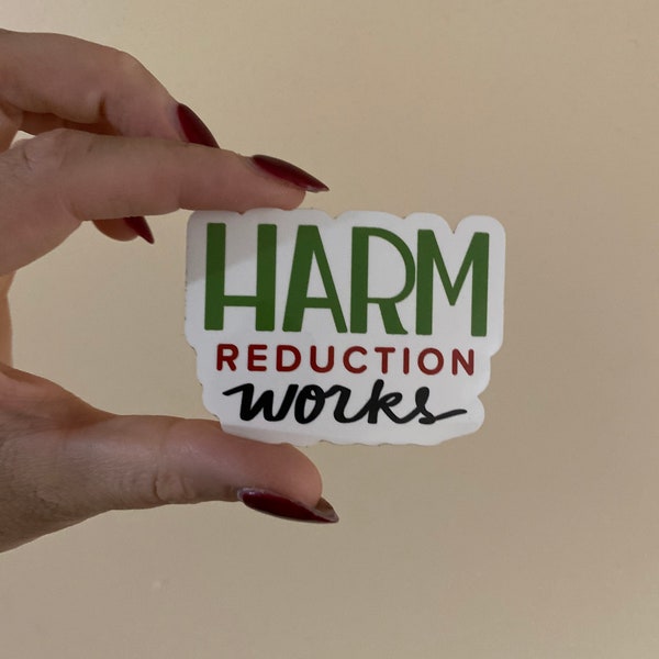 Harm Reduction Stickers - Etsy