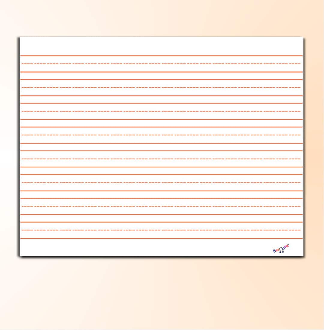 Primary Writing Paper - Landscape Paper Educational Tool for Kids ...