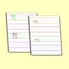Kidznote® Printable and Digital Coloring Sheets With Traceable Color ...
