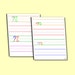 Kidznote® Printable and Digital Coloring Sheets With Traceable Color ...