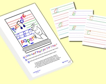 Traceable Cursive Letters - Etsy