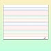 Printable Lined Paper Large Lined Paper, 3 Lined Paper, School Lined ...