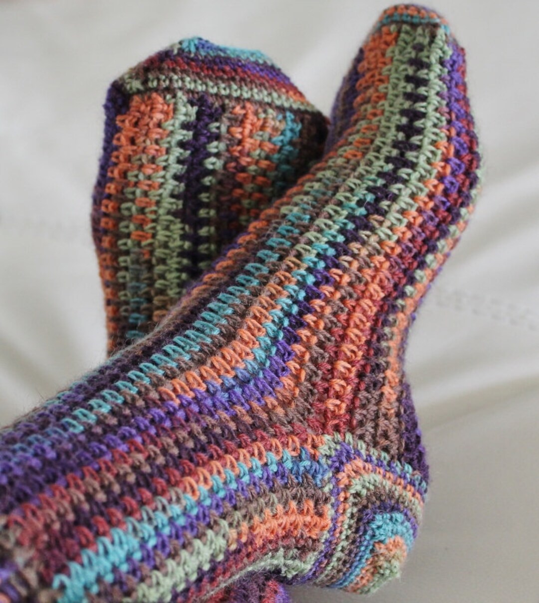 Crochet Pattern - Cosy 4 Ply Socks - Etsy