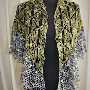 Crochet Pattern - Tree of Life Shawl - Etsy Australia