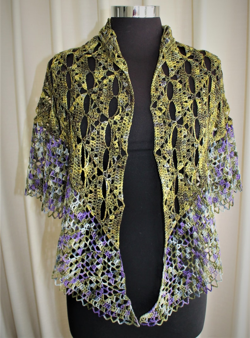 Crochet Pattern - Tree of Life Shawl - Etsy Australia