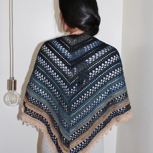 Crochet Pattern- Aztec Shawl - Etsy