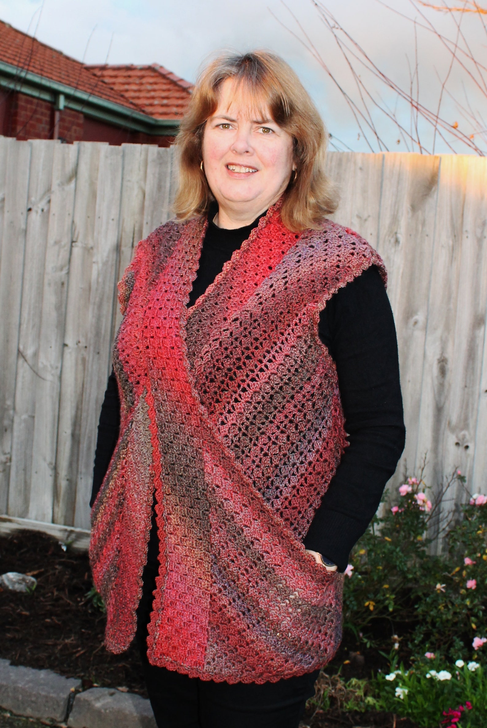 Crochet Pattern -crossover Vest - Etsy