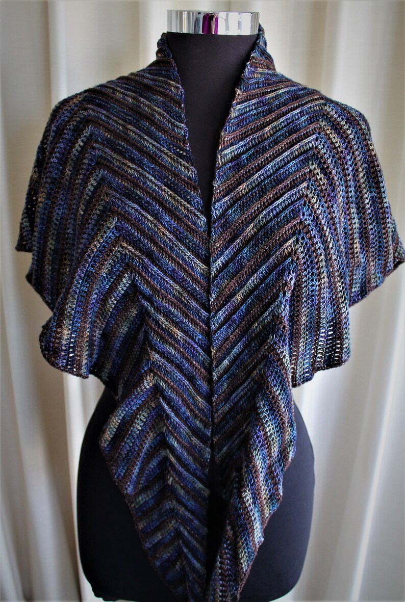 Crochet Pattern Future Connections Shawl | Etsy