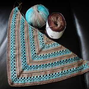 Crochet Pattern- Aztec Shawl - Etsy